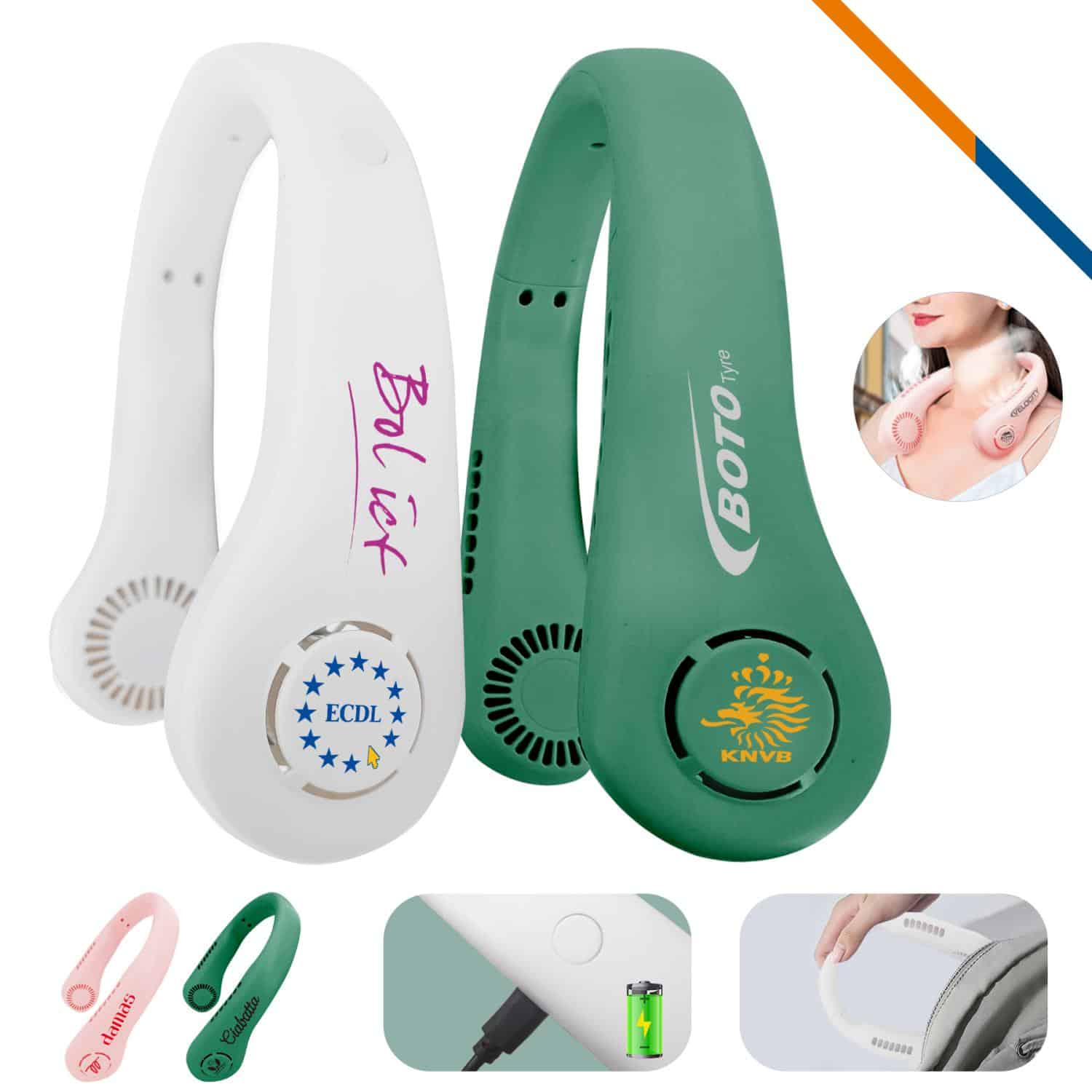 Elsa Bladeless Neck Fan – Branded Neck Fans