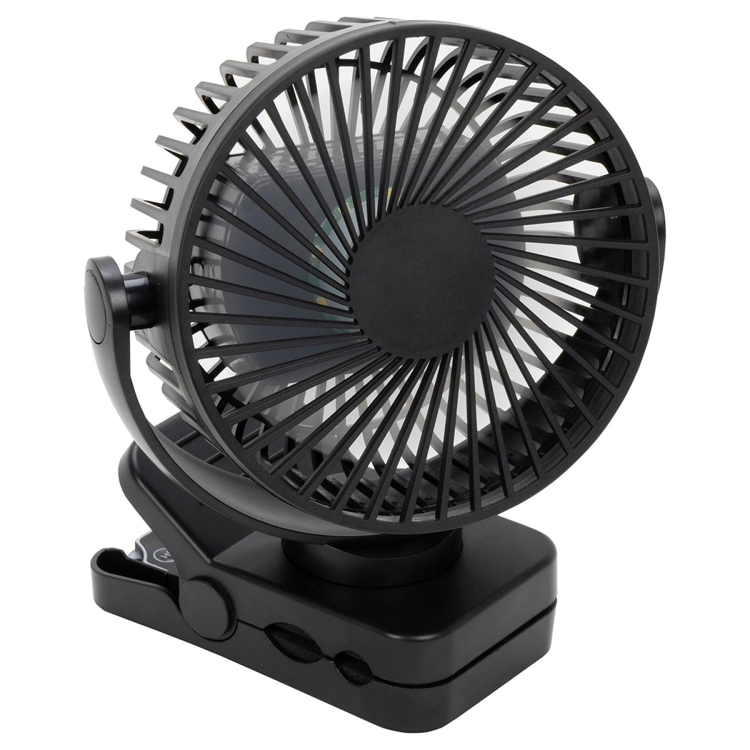 Zephyr Clip Fan with Power Bank, Light & Remote Control – Custom Neck Fans